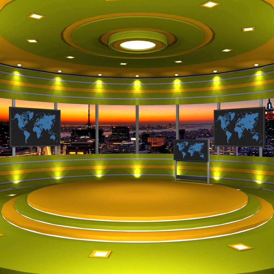 Virtual Set 3d Model