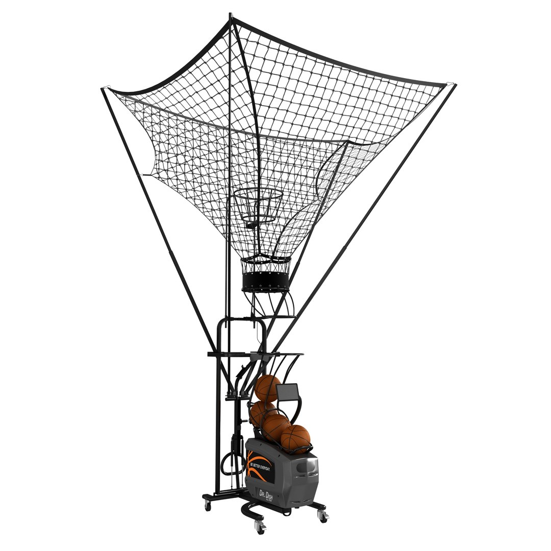 Basketball Shooting Machine Dr Dish Rebel 3D Model - TurboSquid 2386794
