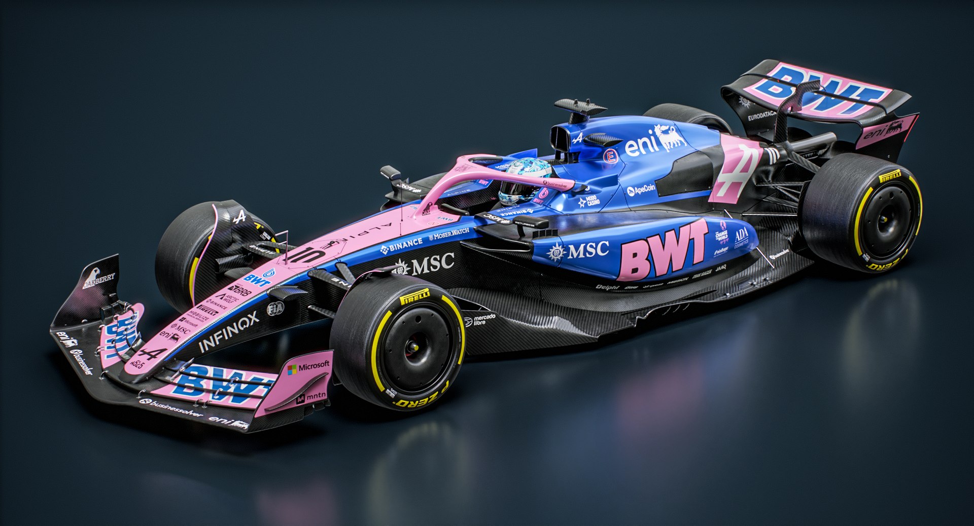 3D Model Alpine F1 Team A525 2025 Formula 1 Race Car - TurboSquid 2397868