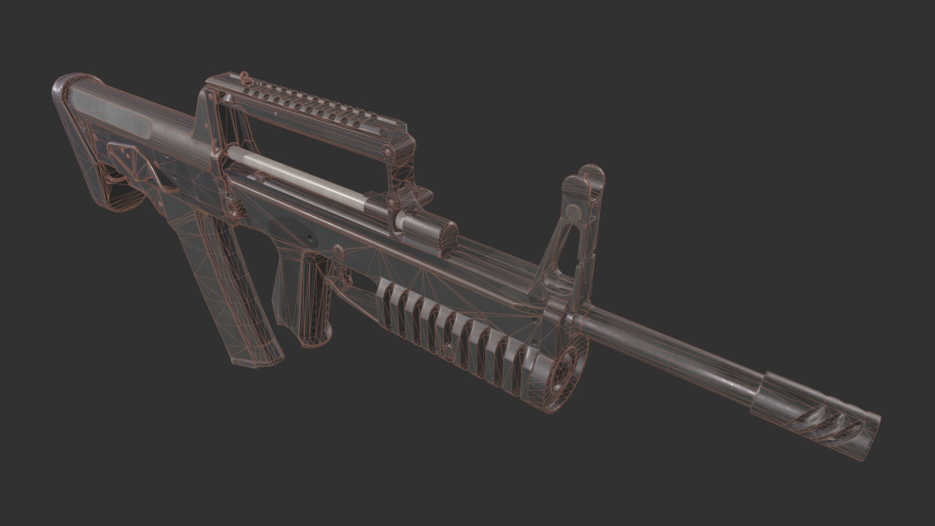 3D Model A91 Bullpup Rifle - TurboSquid 1745989