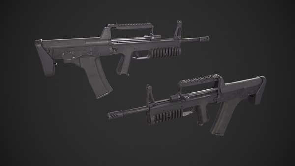 3D model A91 Bullpup Rifle - TurboSquid 1745989