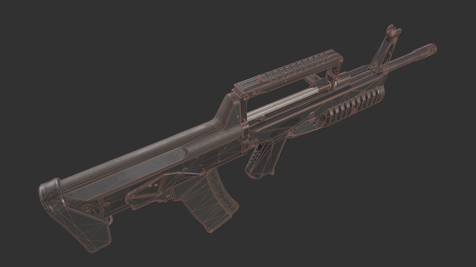 3D Model A91 Bullpup Rifle - TurboSquid 1745989