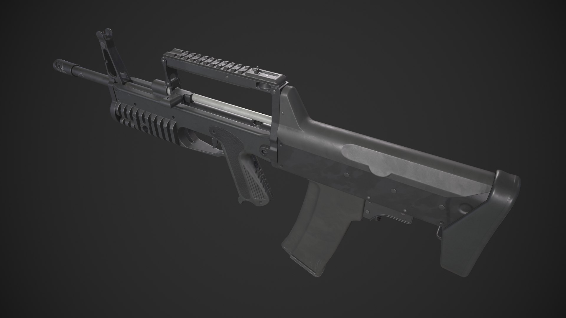 3D Model A91 Bullpup Rifle - TurboSquid 1745989