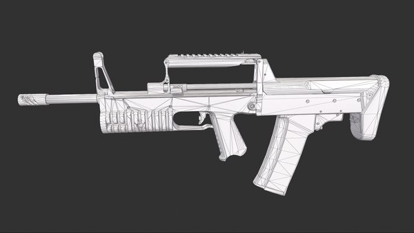 3D model A91 Bullpup Rifle - TurboSquid 1745989