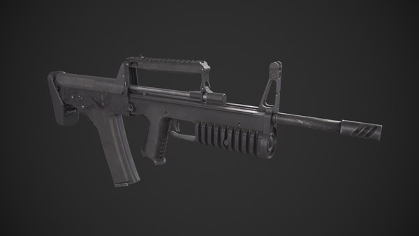 3D model A91 Bullpup Rifle - TurboSquid 1745989