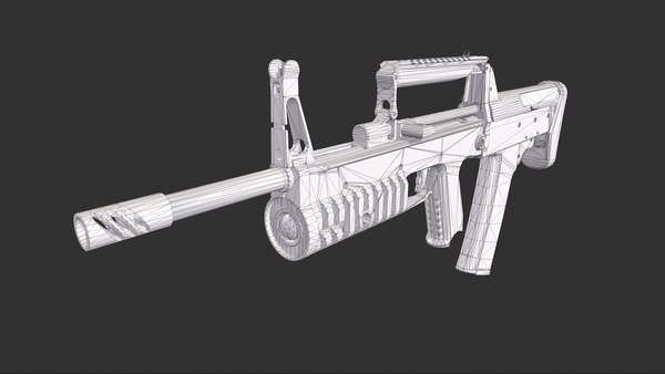 3D model A91 Bullpup Rifle - TurboSquid 1745989
