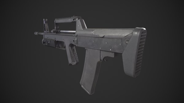 3D model A91 Bullpup Rifle - TurboSquid 1745989