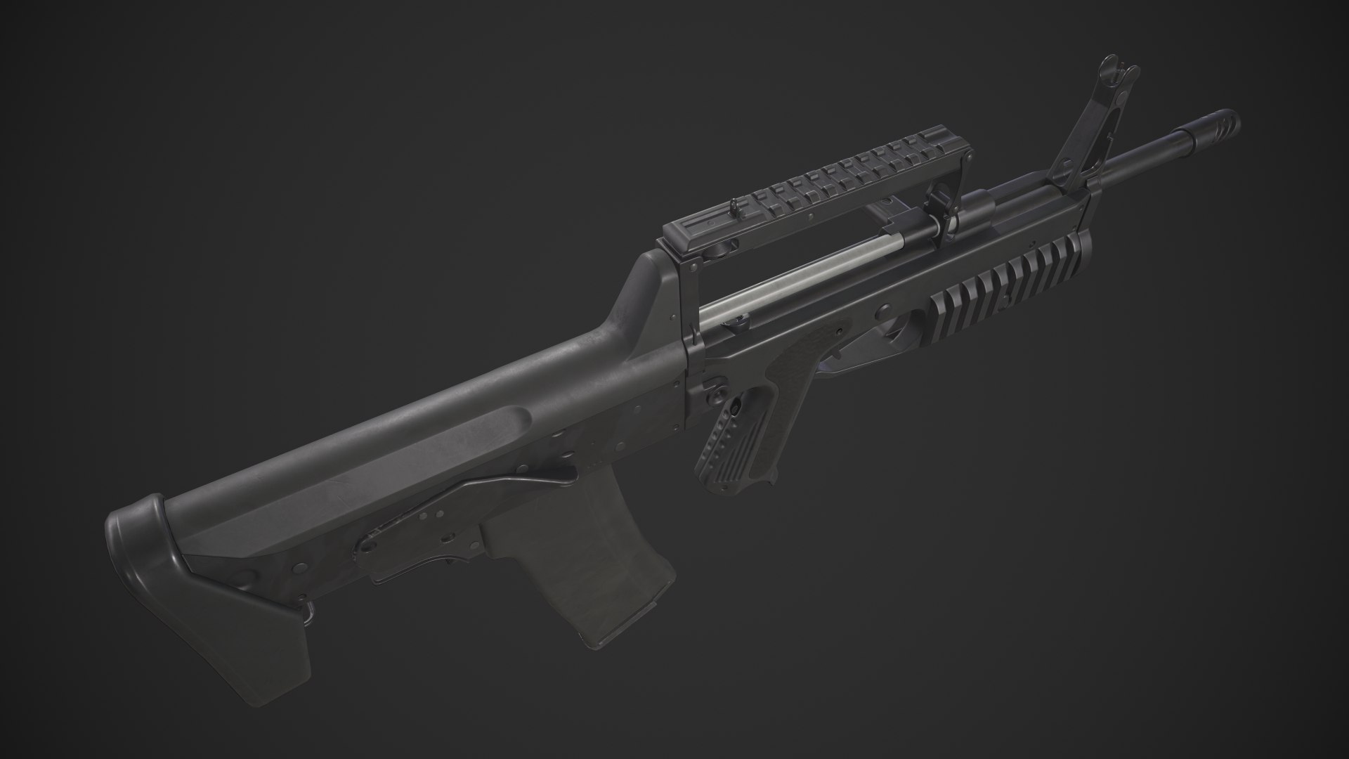 3D Model A91 Bullpup Rifle - TurboSquid 1745989