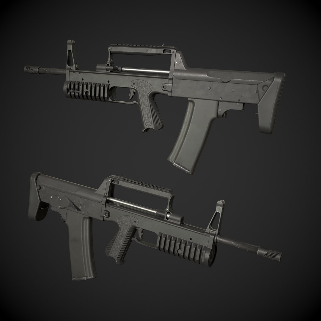 3D model A91 Bullpup Rifle - TurboSquid 1745989