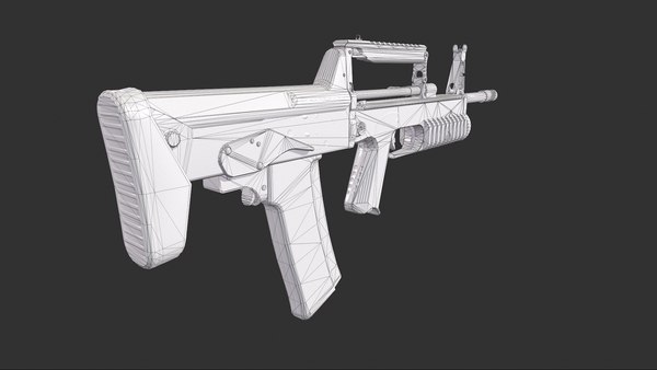 3D model A91 Bullpup Rifle - TurboSquid 1745989