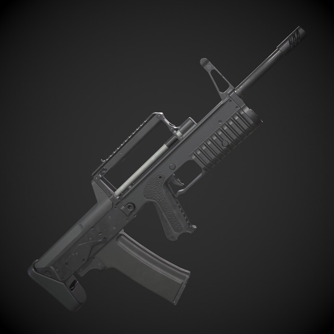 3D Model A91 Bullpup Rifle - TurboSquid 1745989