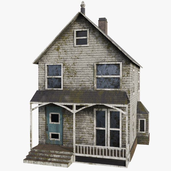 3D Old Dusty Vintage House01 All PBR Unity UE Textures - TurboSquid 2019071