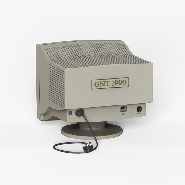 modelo 3d Monitor CRT - TurboSquid 2185121