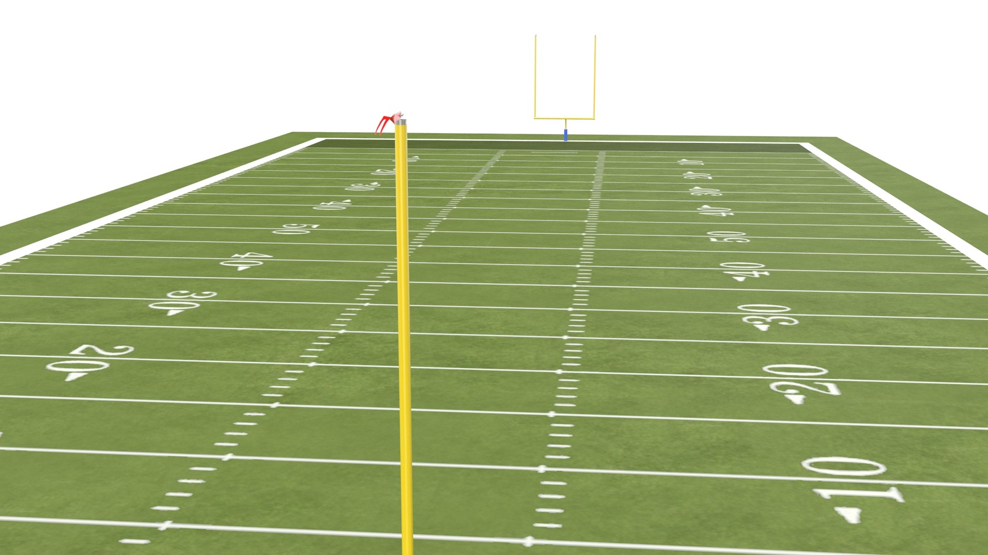 Real Football Field 3D Model - TurboSquid 1471991