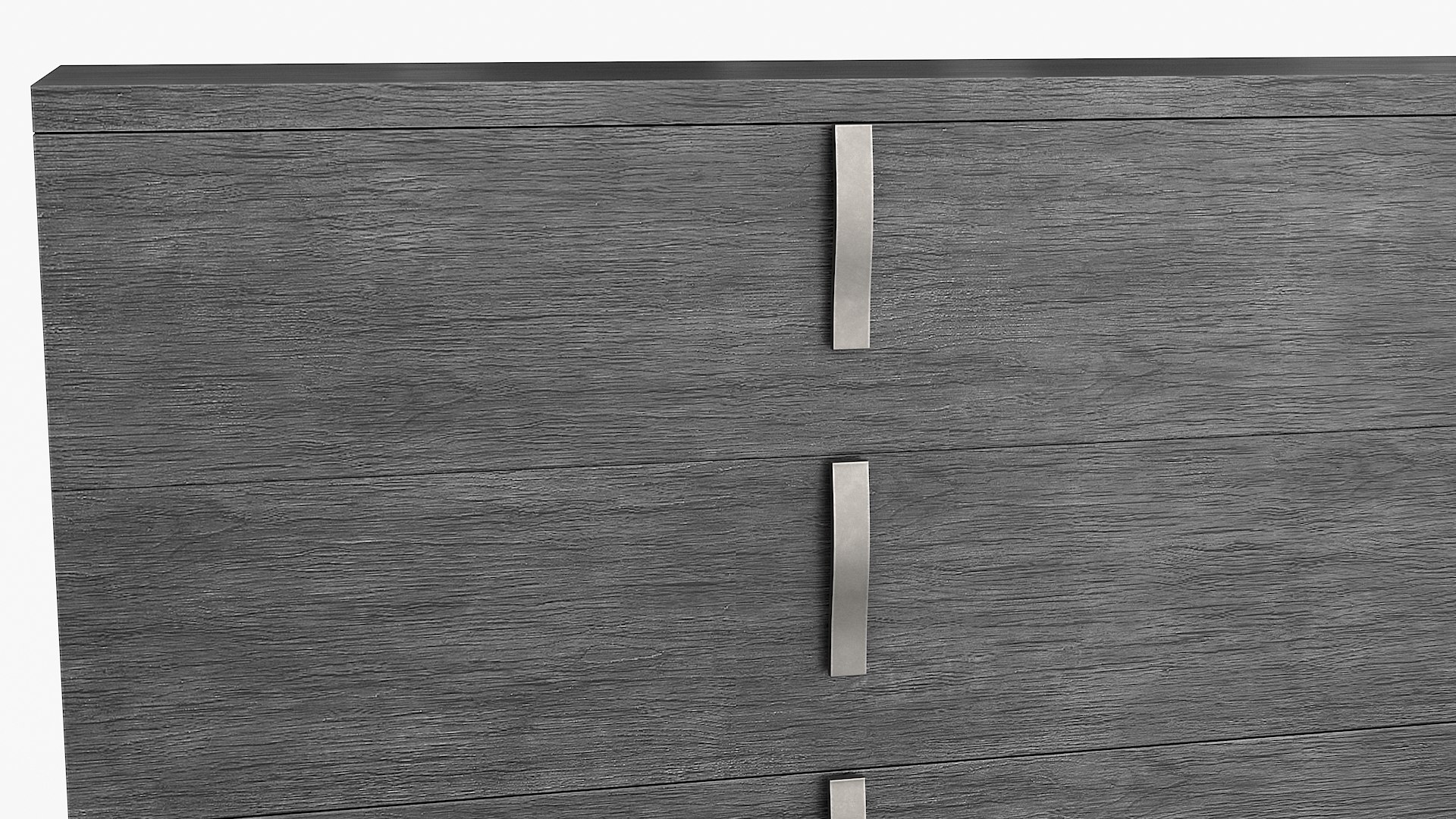 3D Model Nostle Double Dresser Gray - TurboSquid 2386889