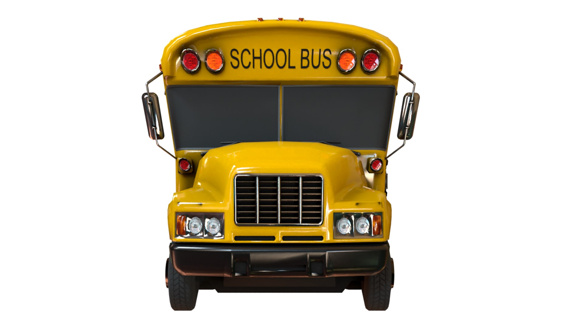 3D Cartoon Bus - TurboSquid 2014131