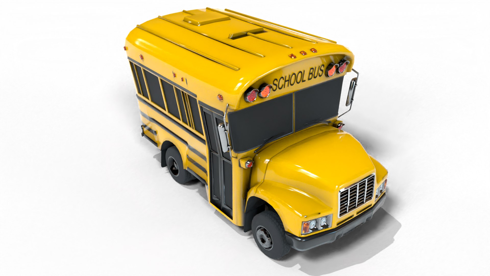 3D Cartoon Bus - TurboSquid 2014131