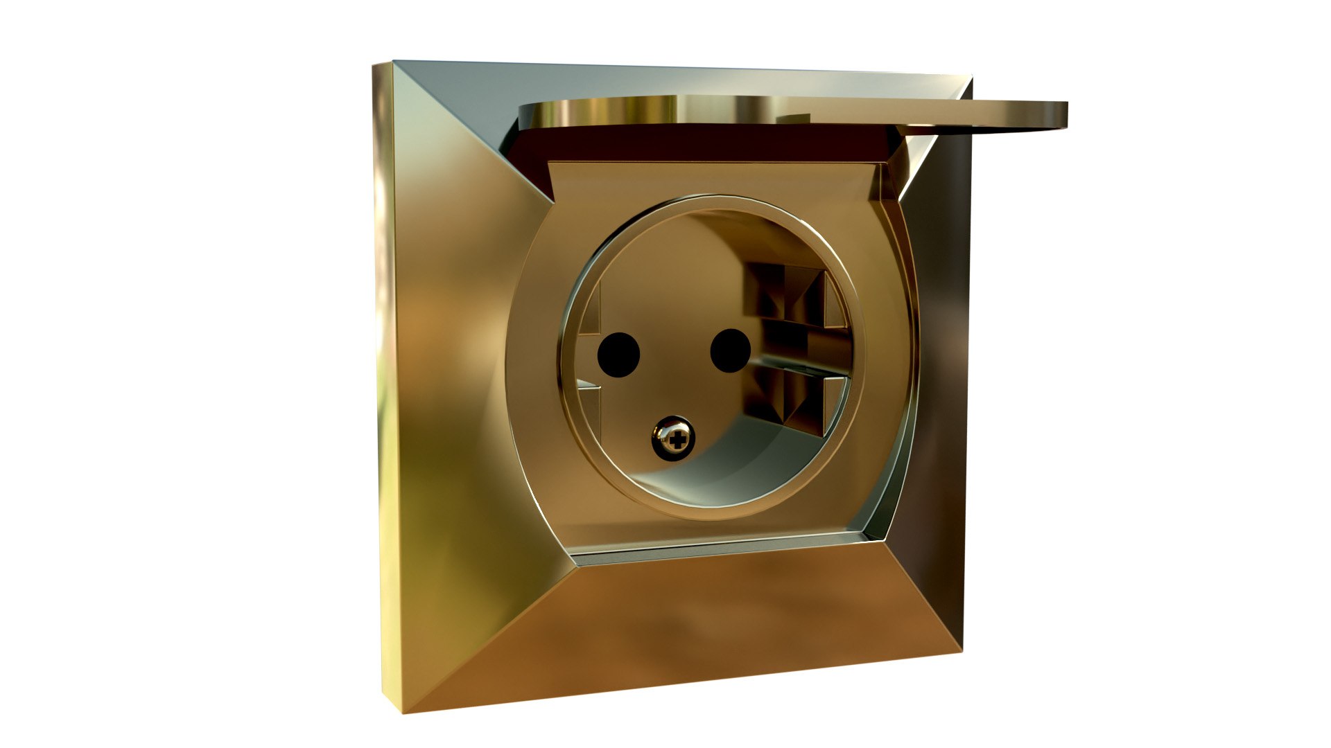 Socket For Electricity 3D Model - TurboSquid 1957994