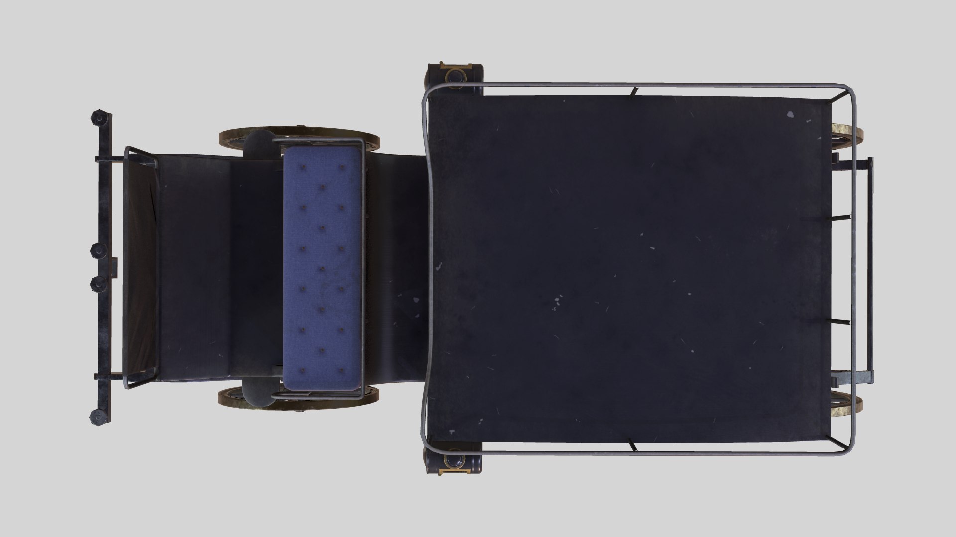 3D Brougham Carriage Pbr - TurboSquid 1195714