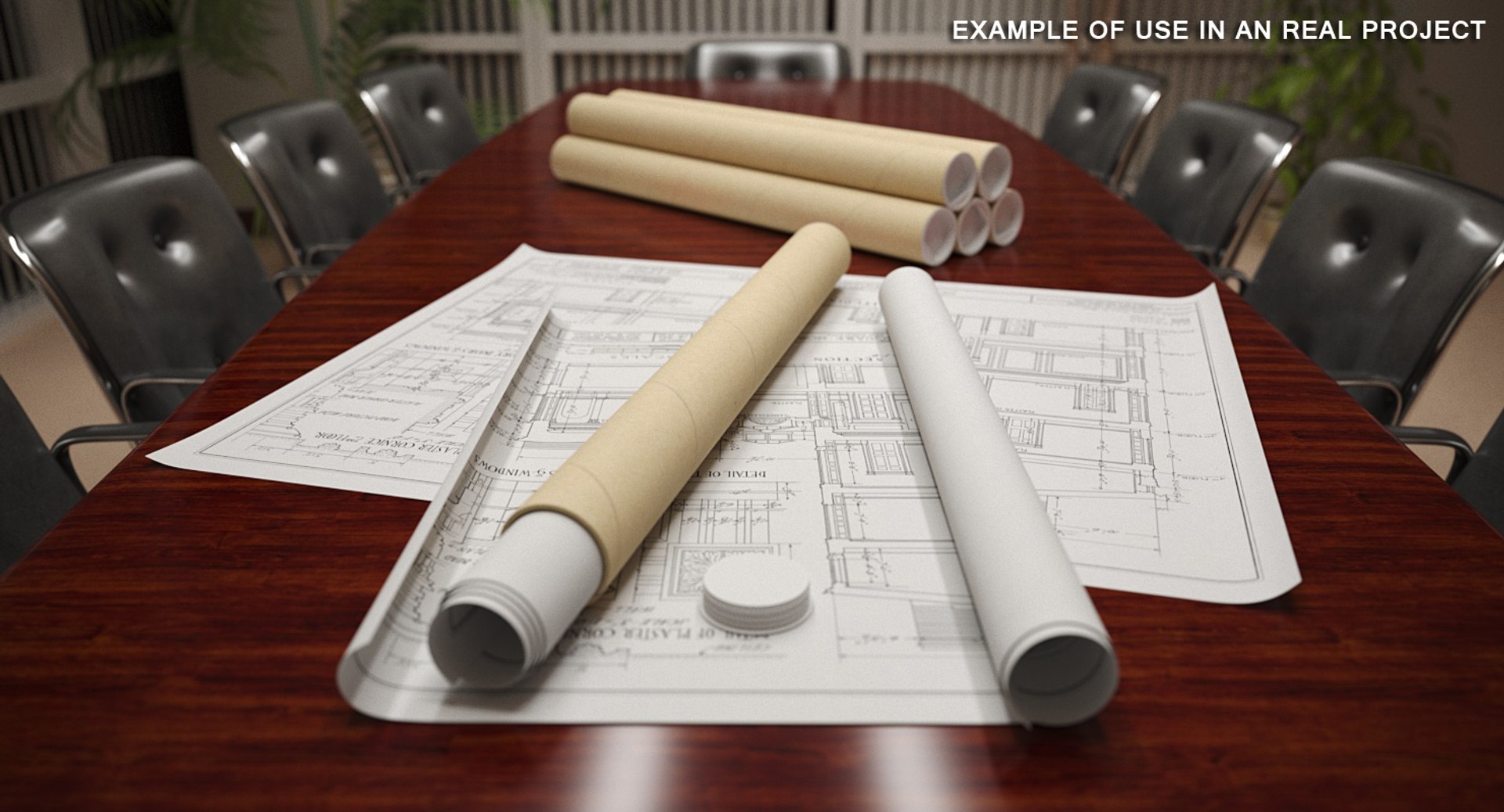 Cardboard Tube Papers 3D Model - TurboSquid 1283810