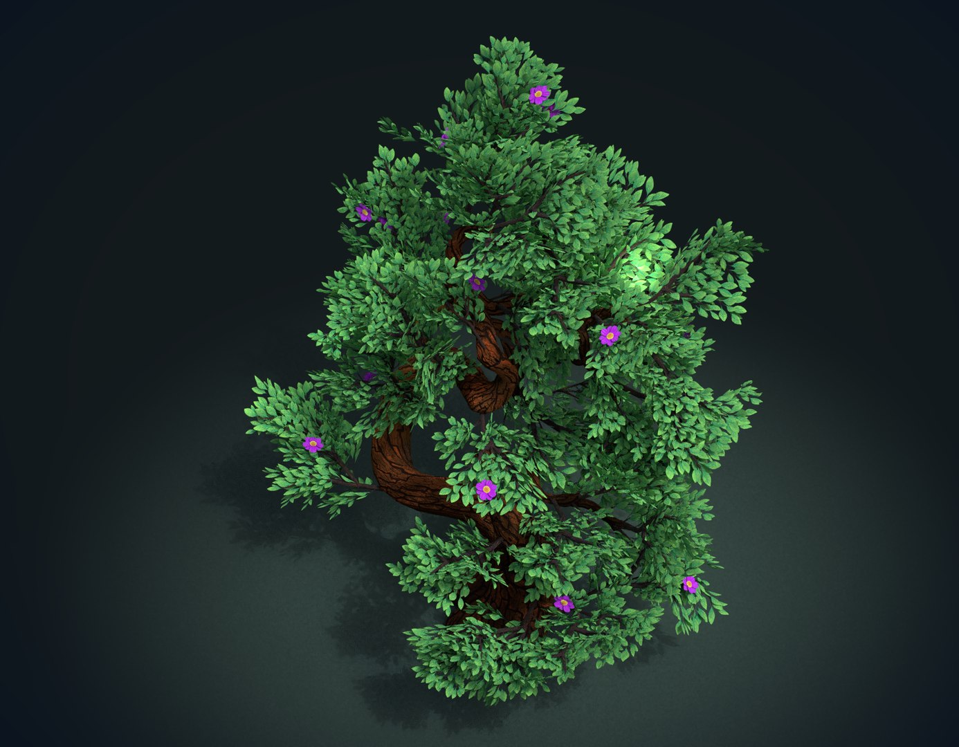 Tree Flowers 3D Model - TurboSquid 1408370