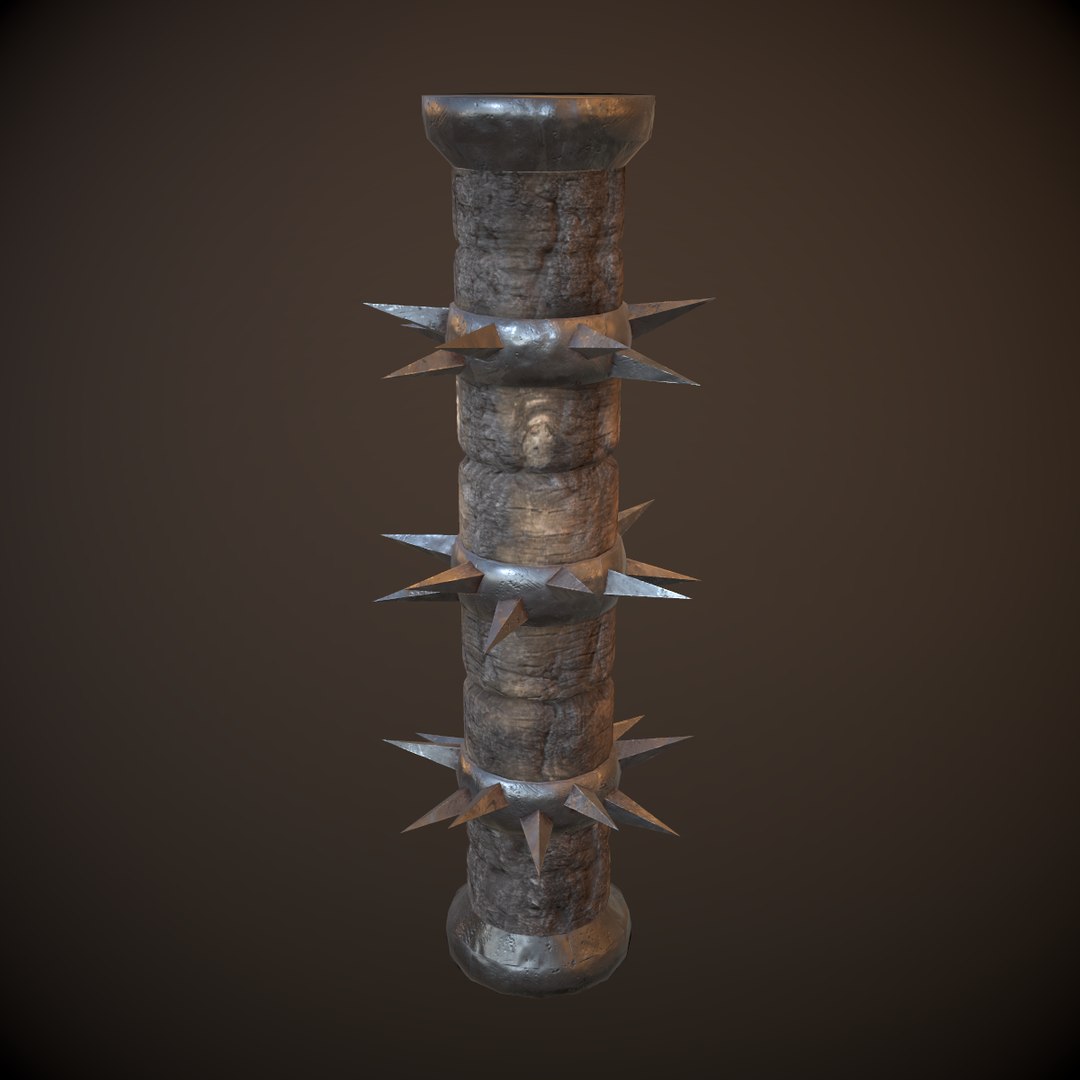 3D Model Medieval Spinning Trap - TurboSquid 1466926
