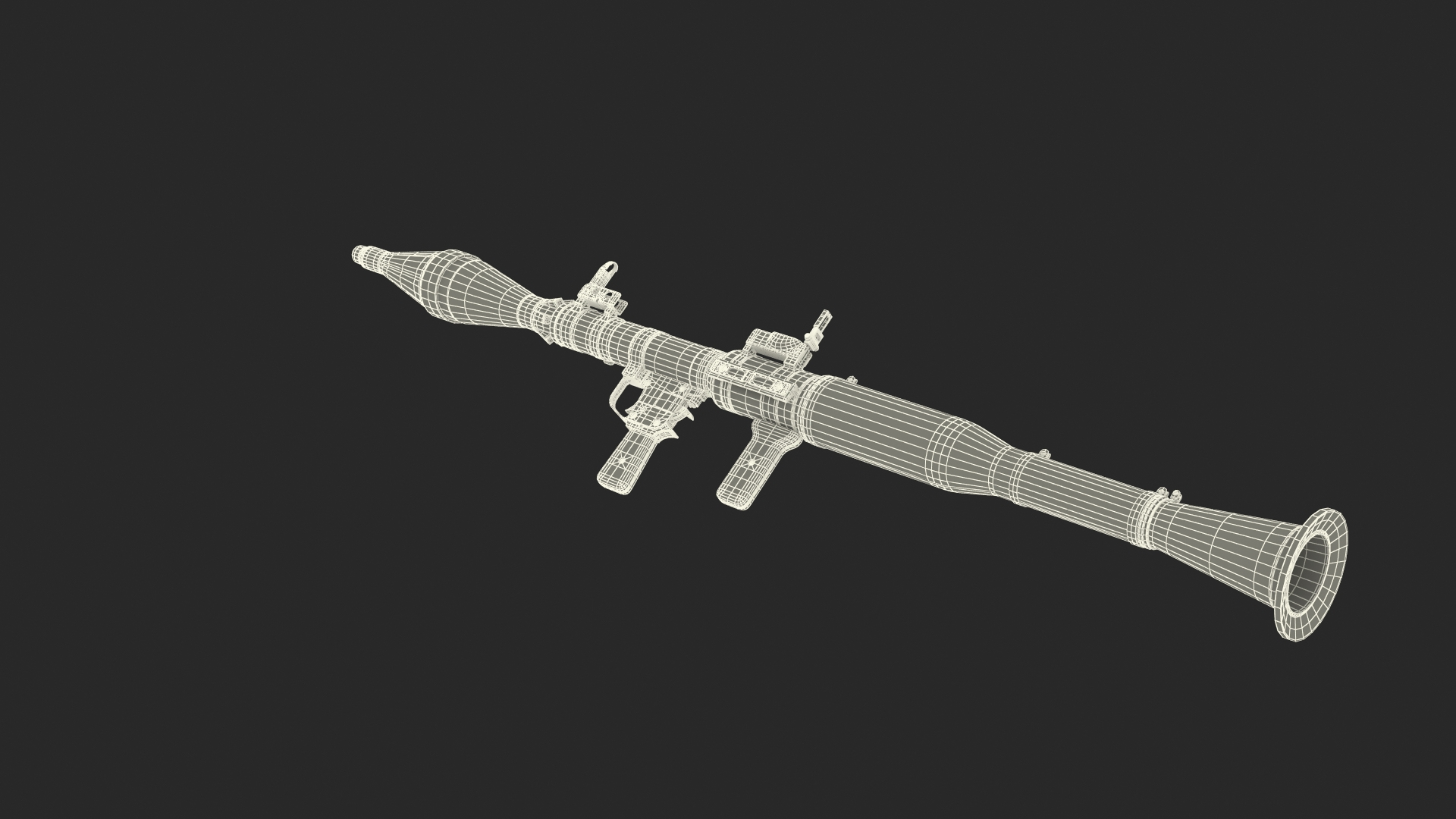 3D RPG-7 Rocket Propelled Grenade Launcher - TurboSquid 2206097