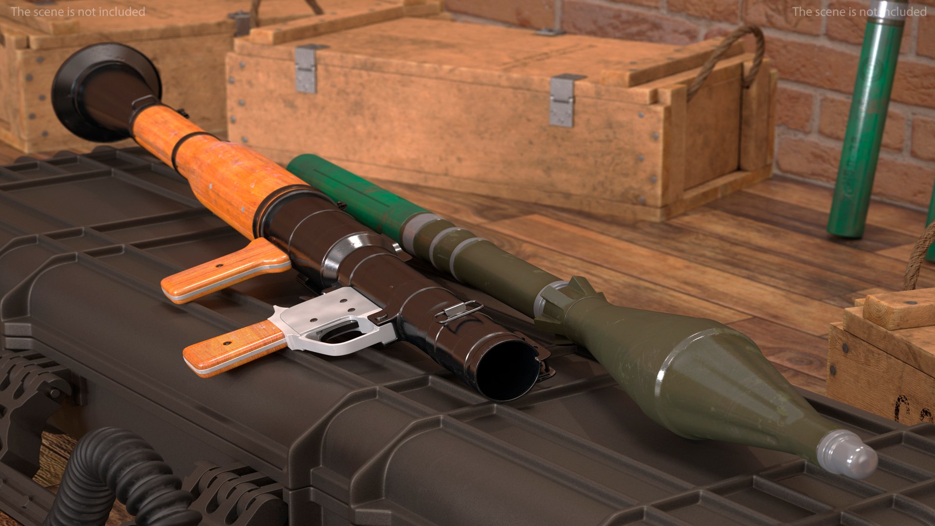3D RPG-7 Rocket Propelled Grenade Launcher - TurboSquid 2206097