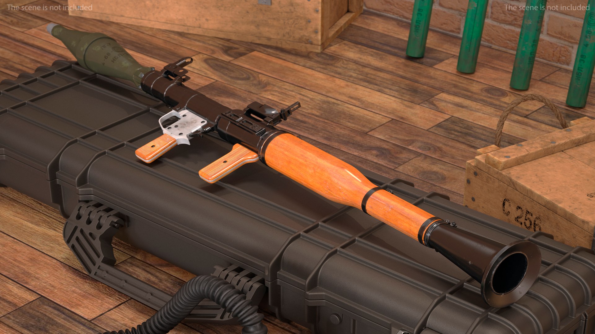 3D RPG-7 Rocket Propelled Grenade Launcher - TurboSquid 2206097