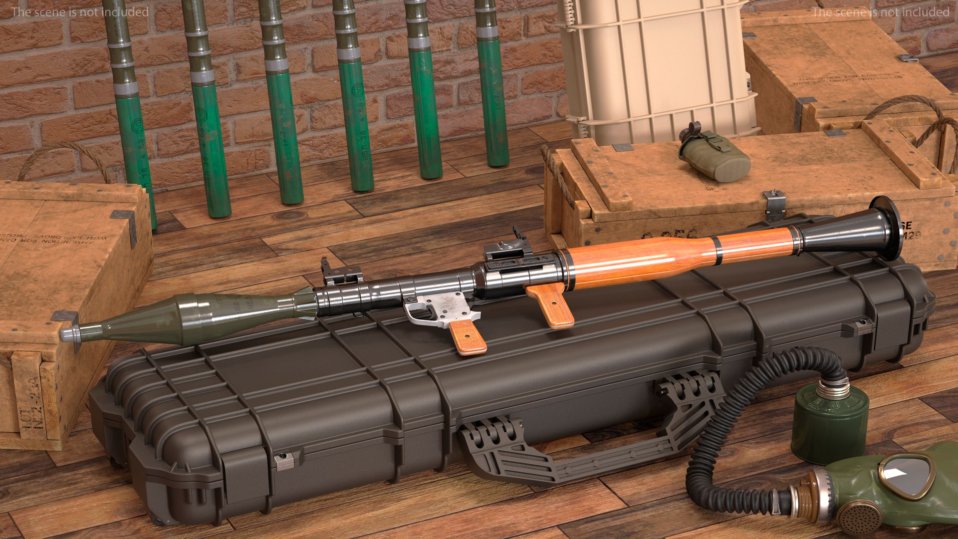 3D RPG-7 Rocket Propelled Grenade Launcher - TurboSquid 2206097