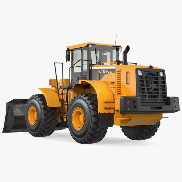 Volvo L25 Electric Loader with Pallet Fork Simple Interior 3D model ...