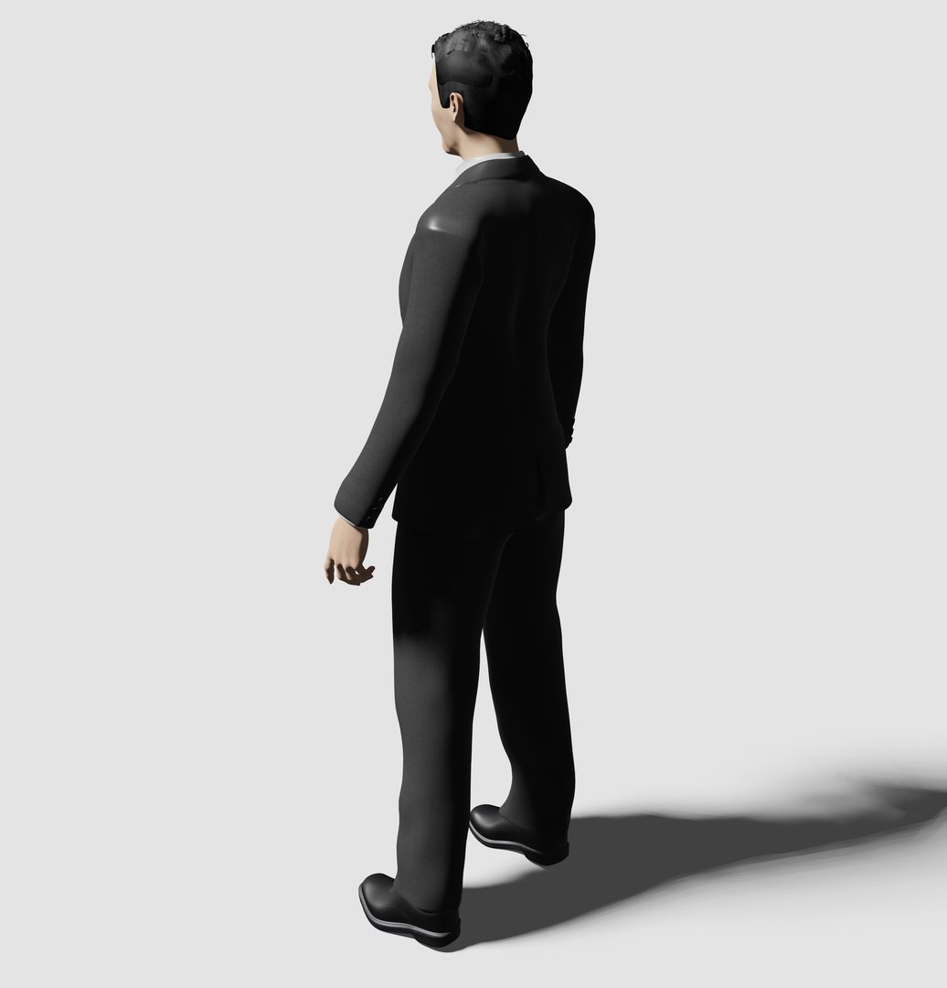 Casual Male OBJ 3D Model - TurboSquid 2007119