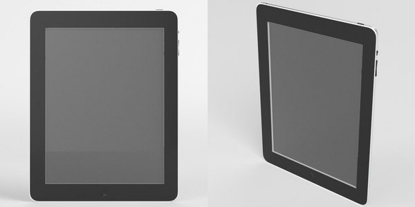 3d model tablet electronics