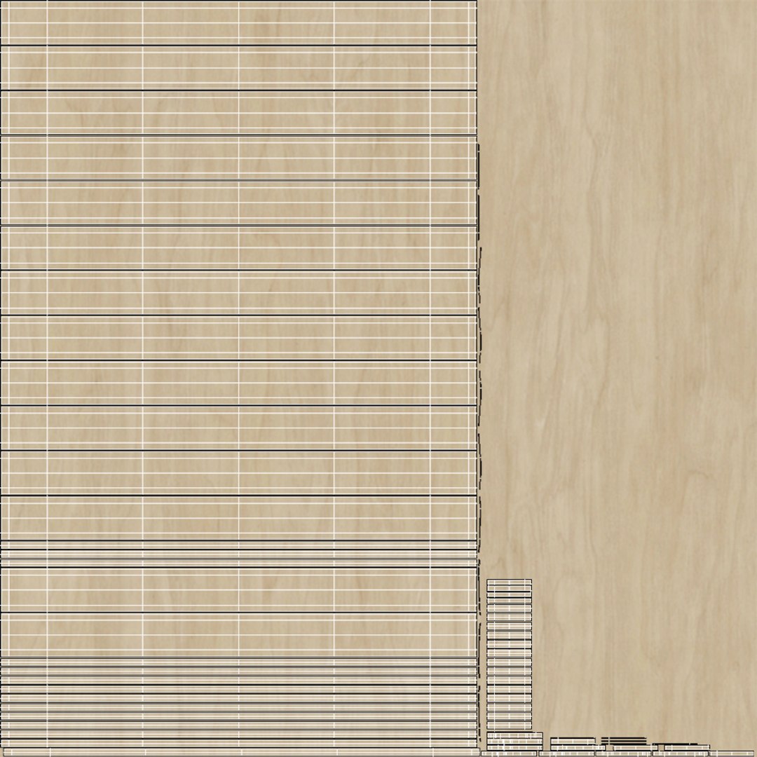 3D Stack Of Wood Planks Model - TurboSquid 2175485