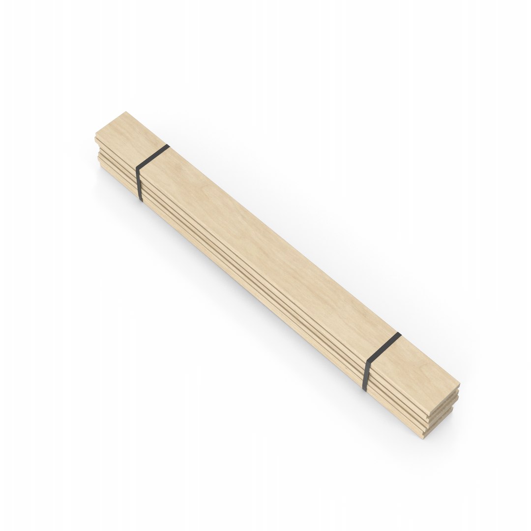 3D Stack Of Wood Planks Model - TurboSquid 2175485
