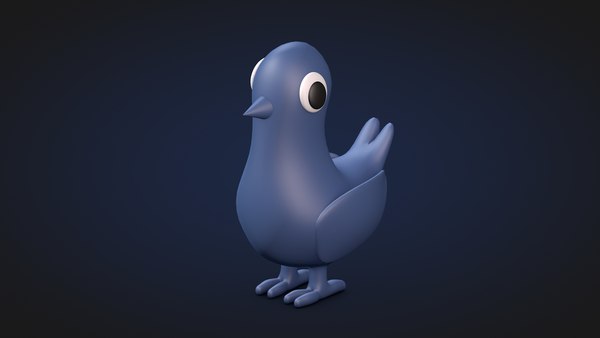 Cartoon Bird 3D Models for Download | TurboSquid