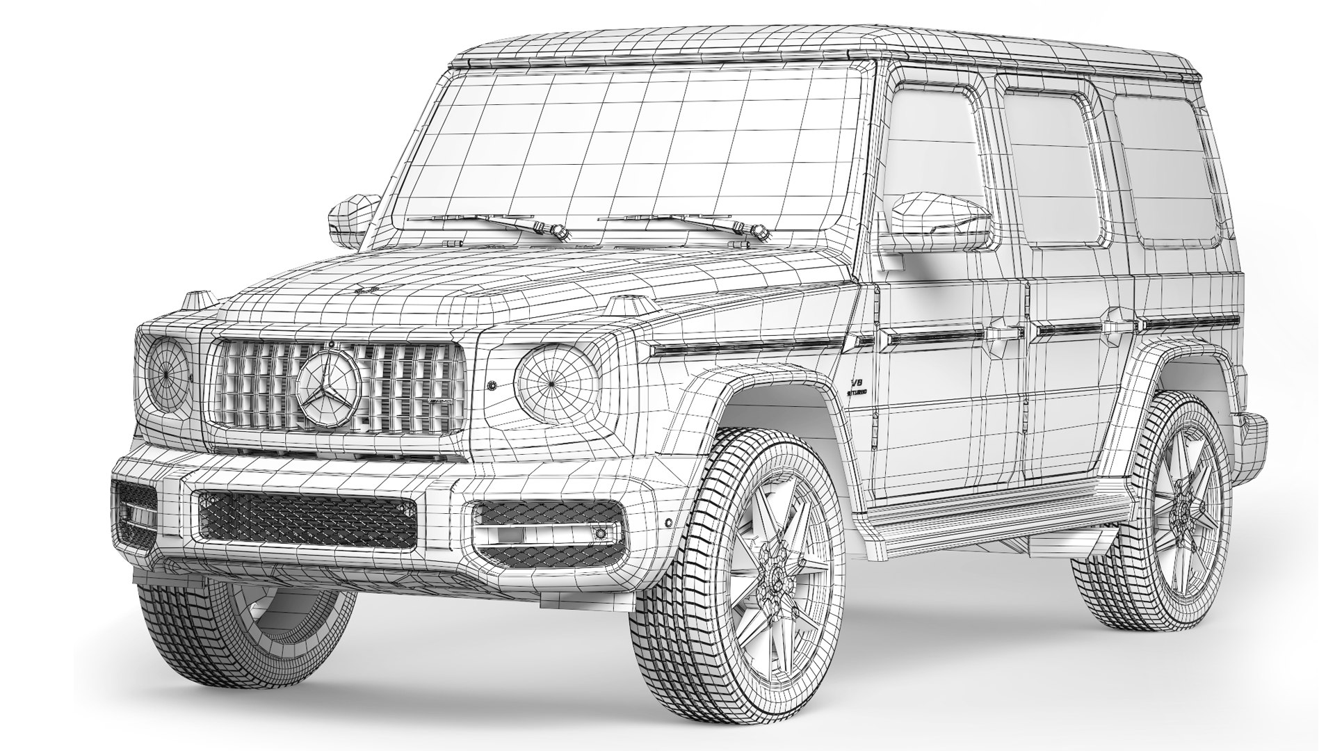 Mercedes-Benz G63 AMG 2019 3D Model - TurboSquid 2025856