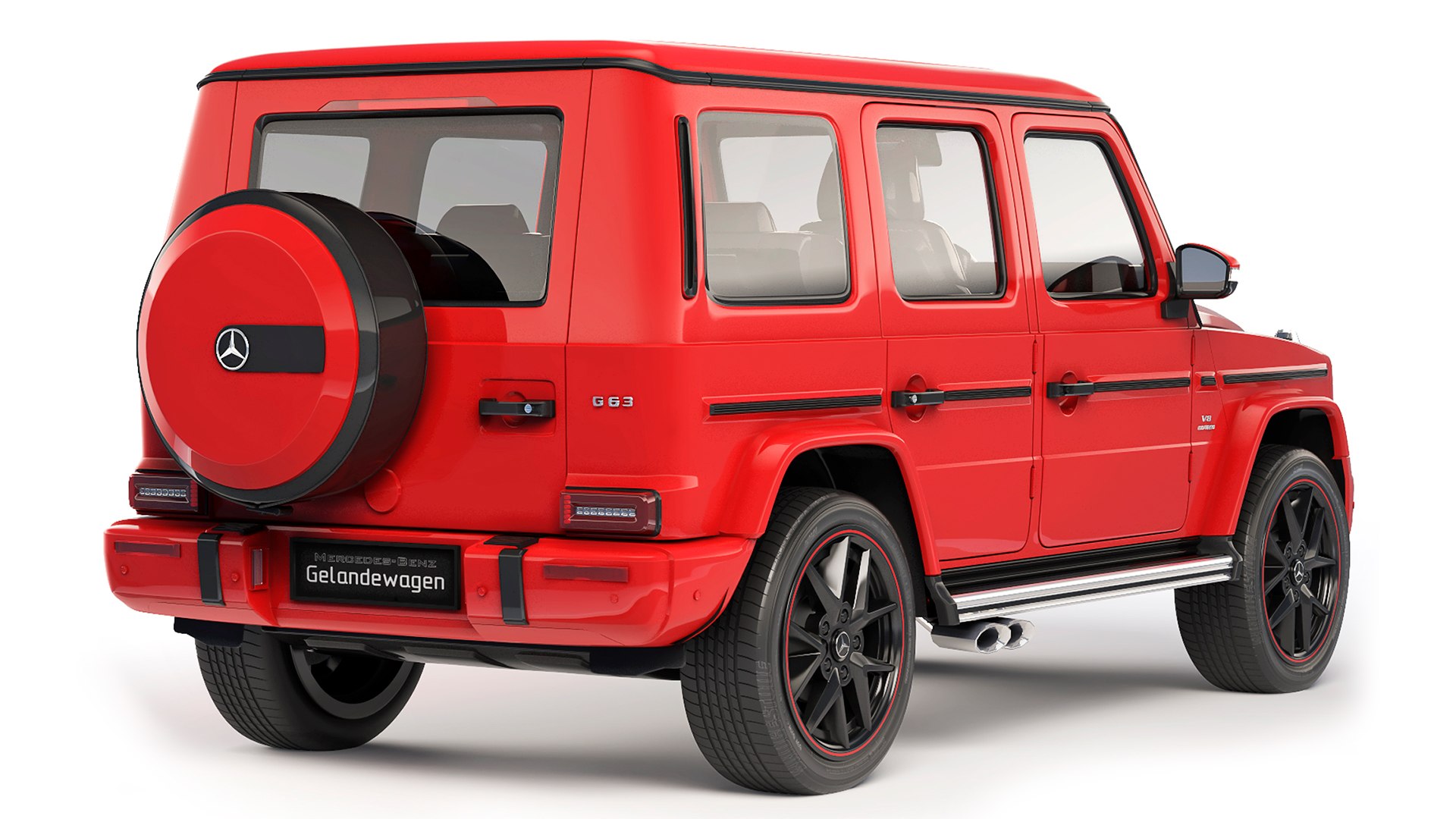 Mercedes-Benz G63 AMG 2019 3D Model - TurboSquid 2025856