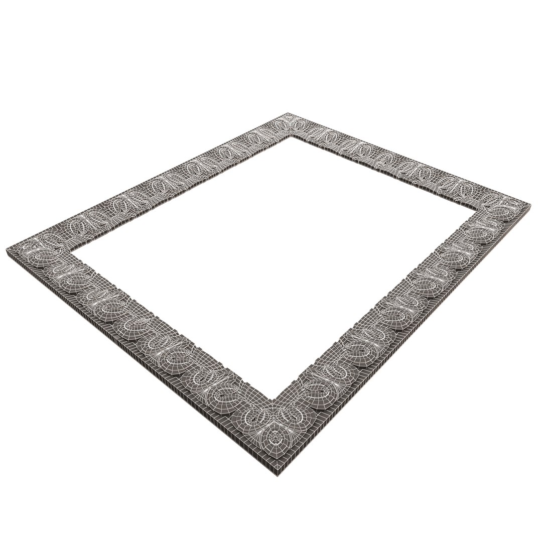 Classic Frame 024 3D Model - TurboSquid 1873893