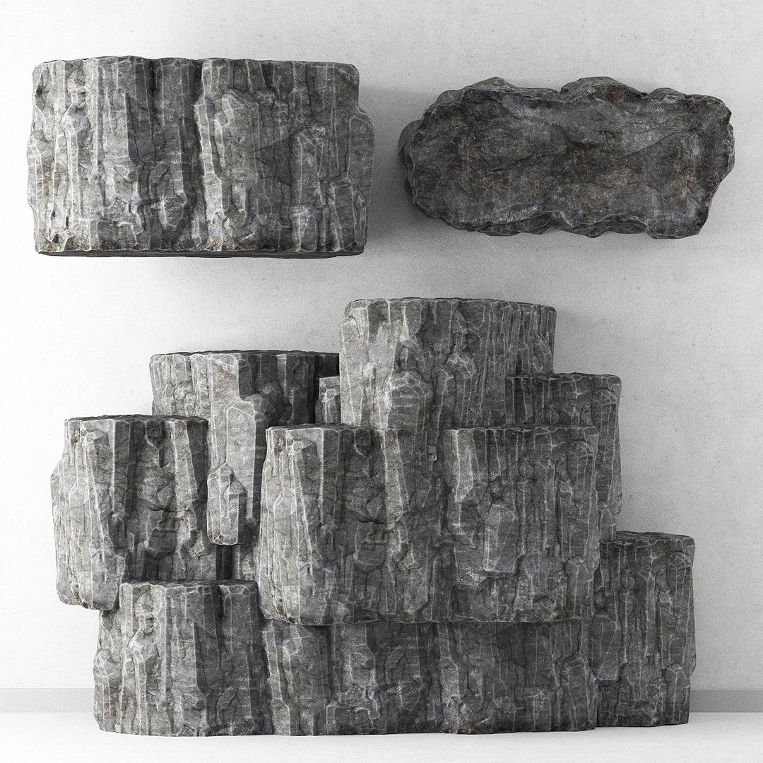 3D Rock Sea Model - TurboSquid 1477253