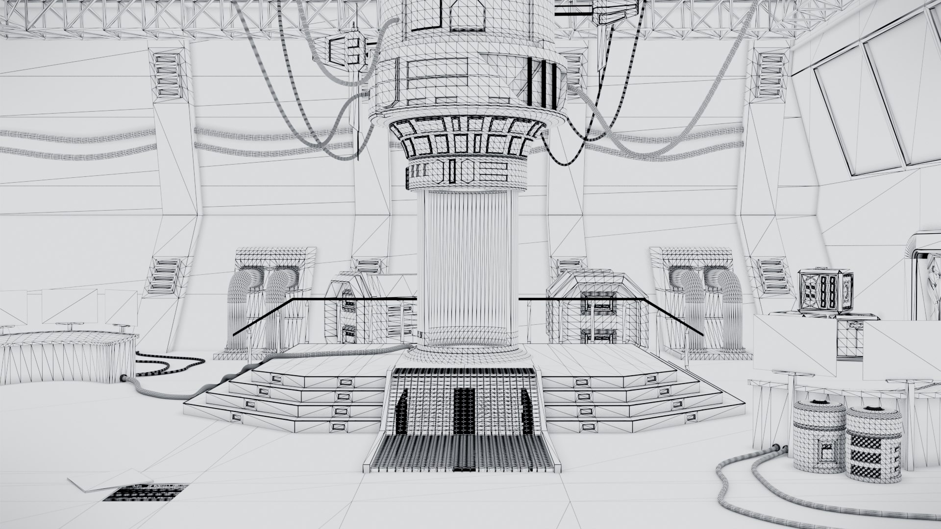 Sci-fi Experimental Laboratory Model - TurboSquid 1743705