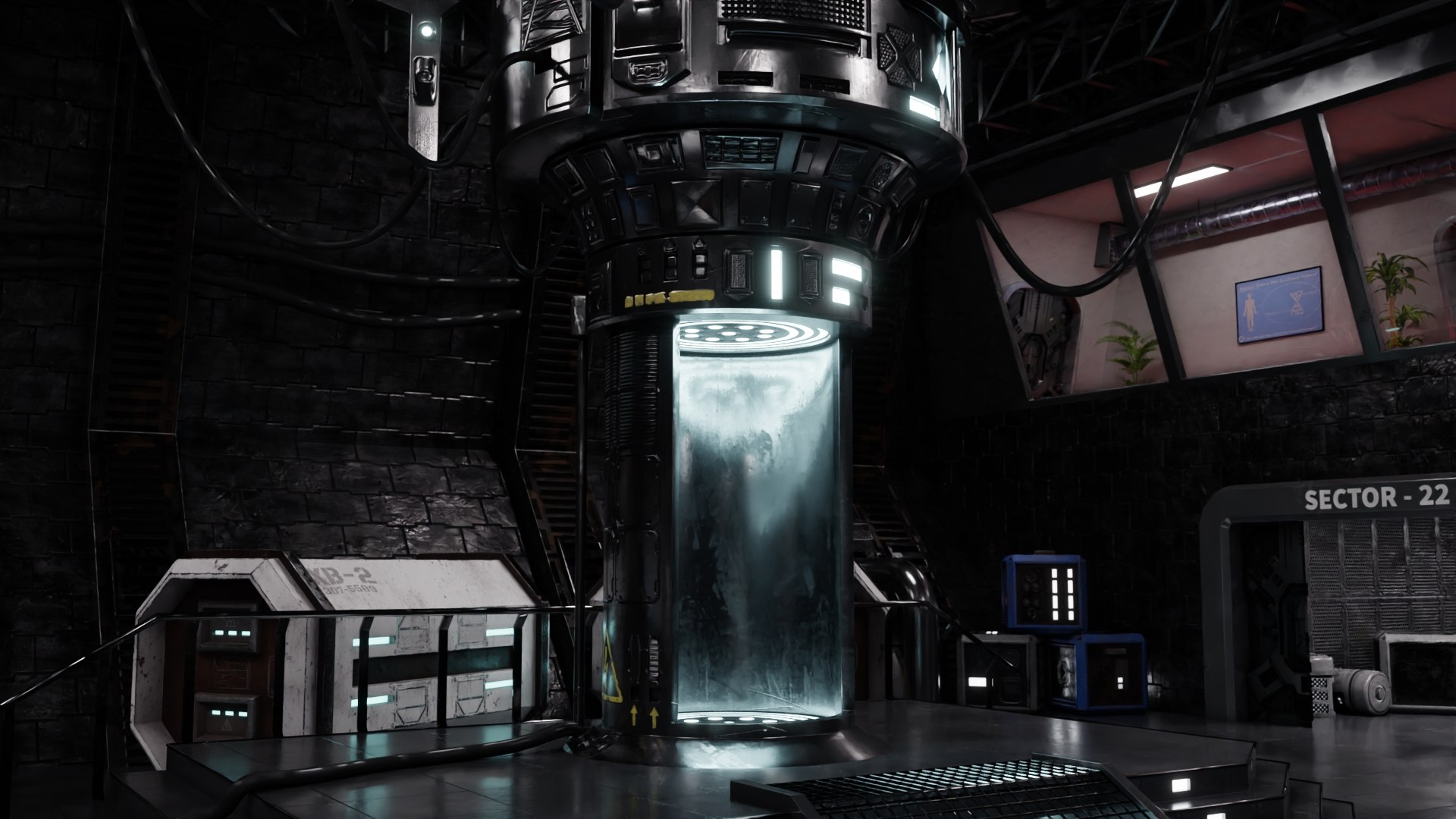 Sci-fi Experimental Laboratory Model - TurboSquid 1743705