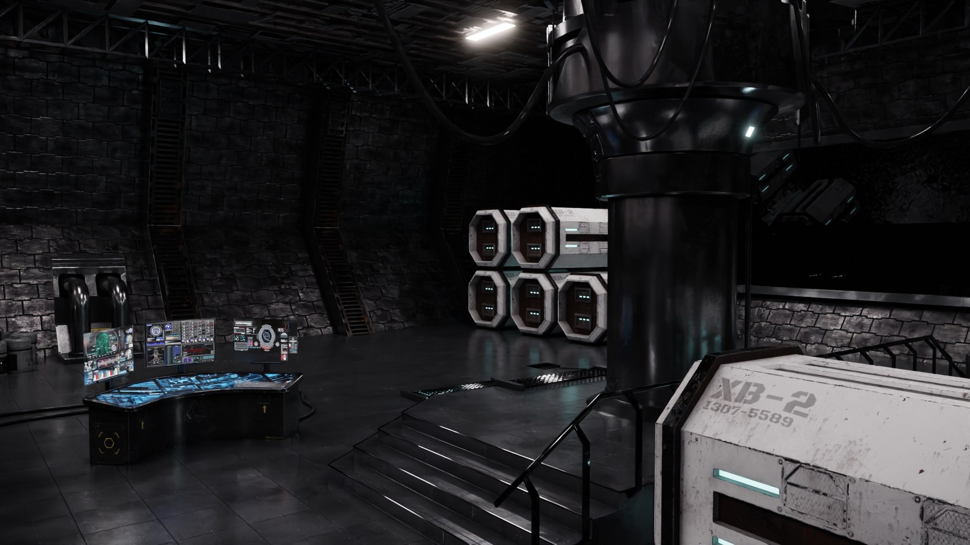 Sci-fi Experimental Laboratory Model - TurboSquid 1743705