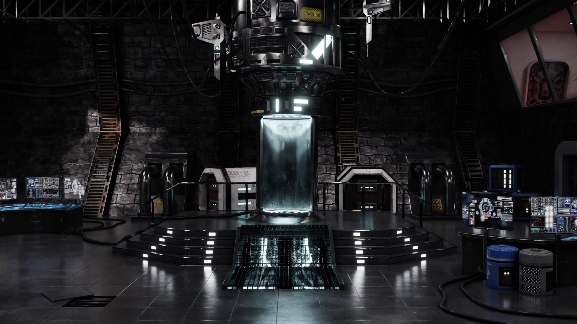 Sci-fi Experimental Laboratory Model - TurboSquid 1743705