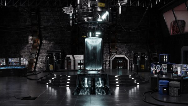 Sci-fi Experimental Laboratory model - TurboSquid 1743705