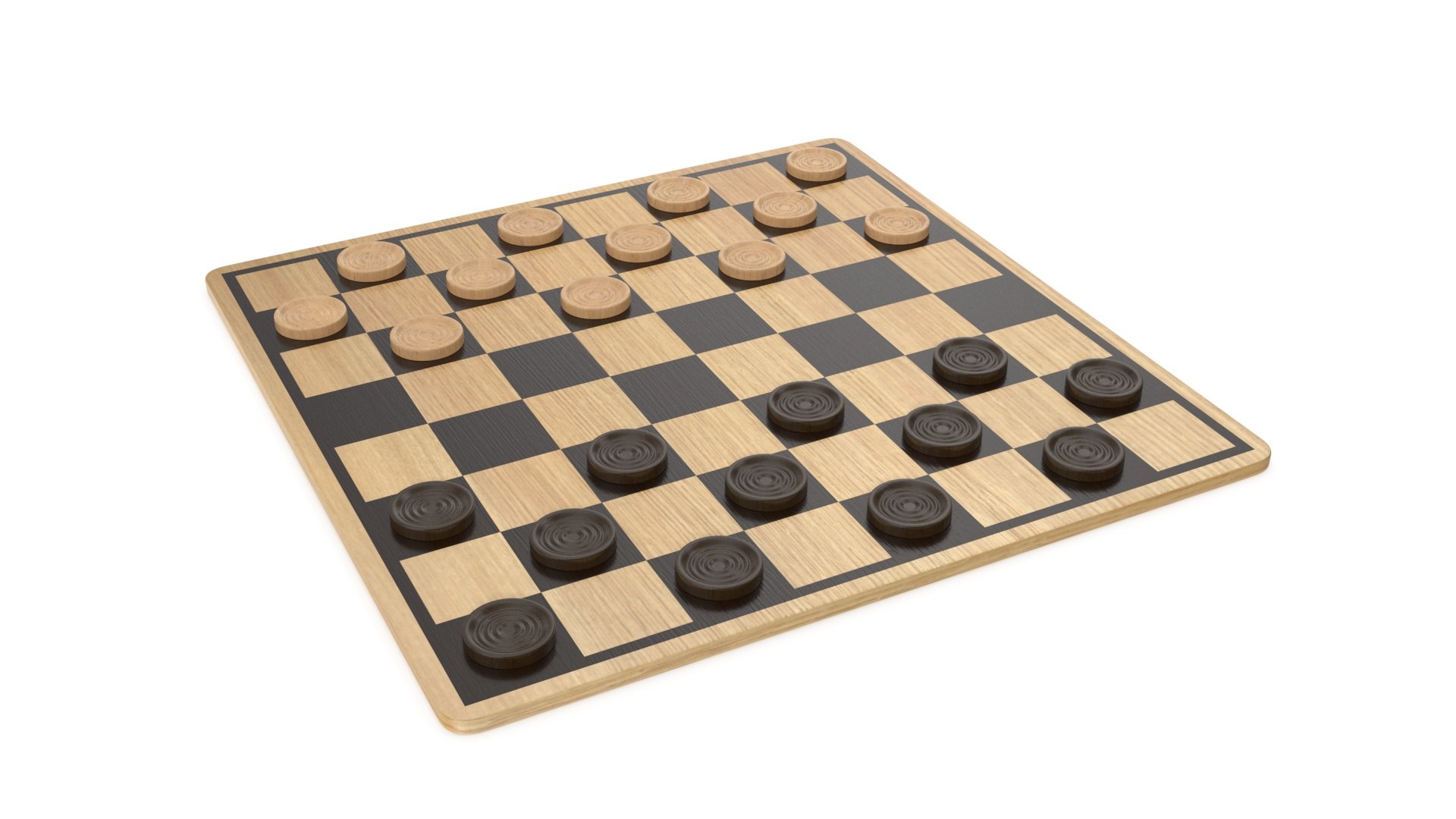 Checkers model - TurboSquid 1826300
