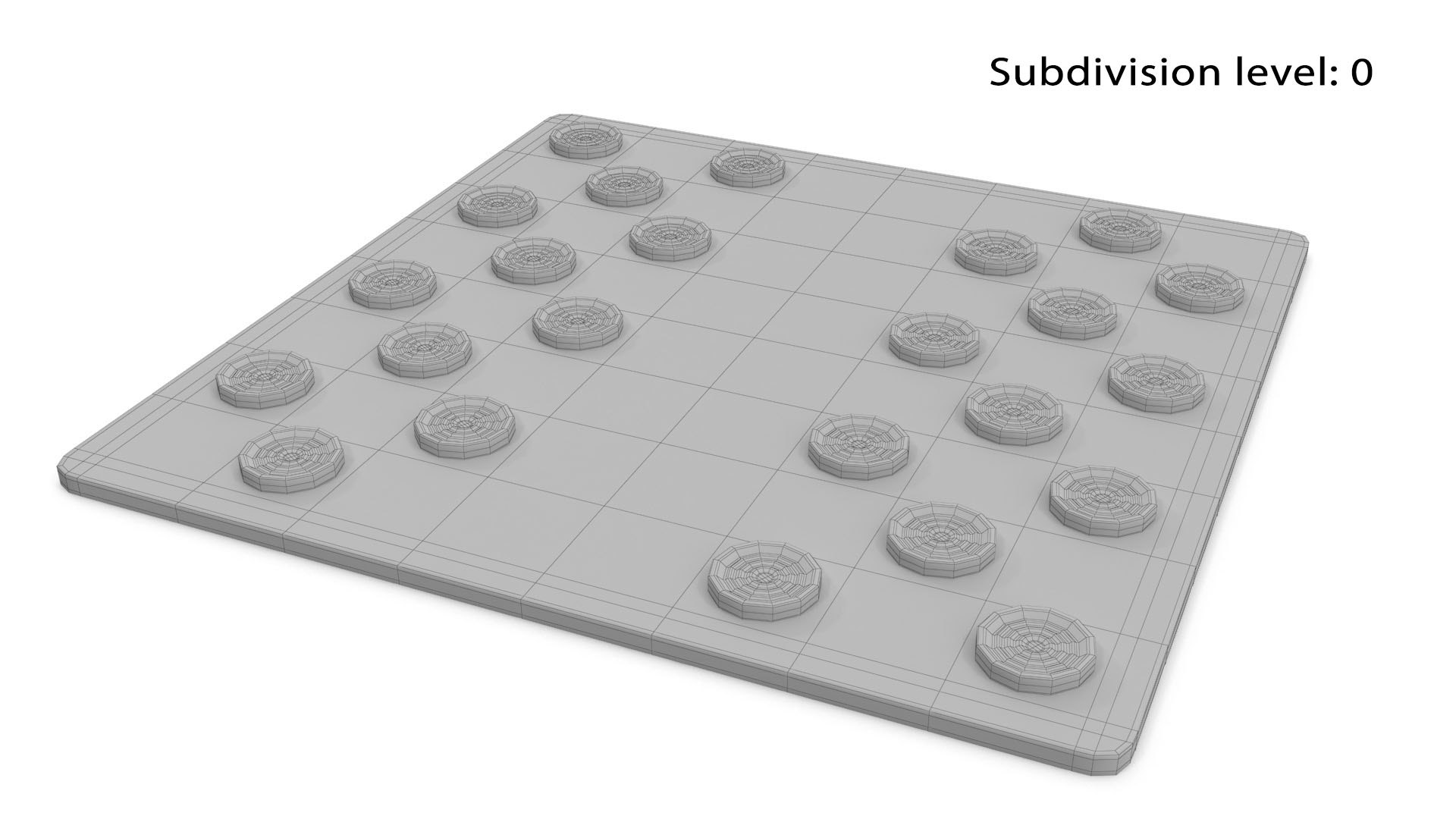 Checkers Model - TurboSquid 1826300