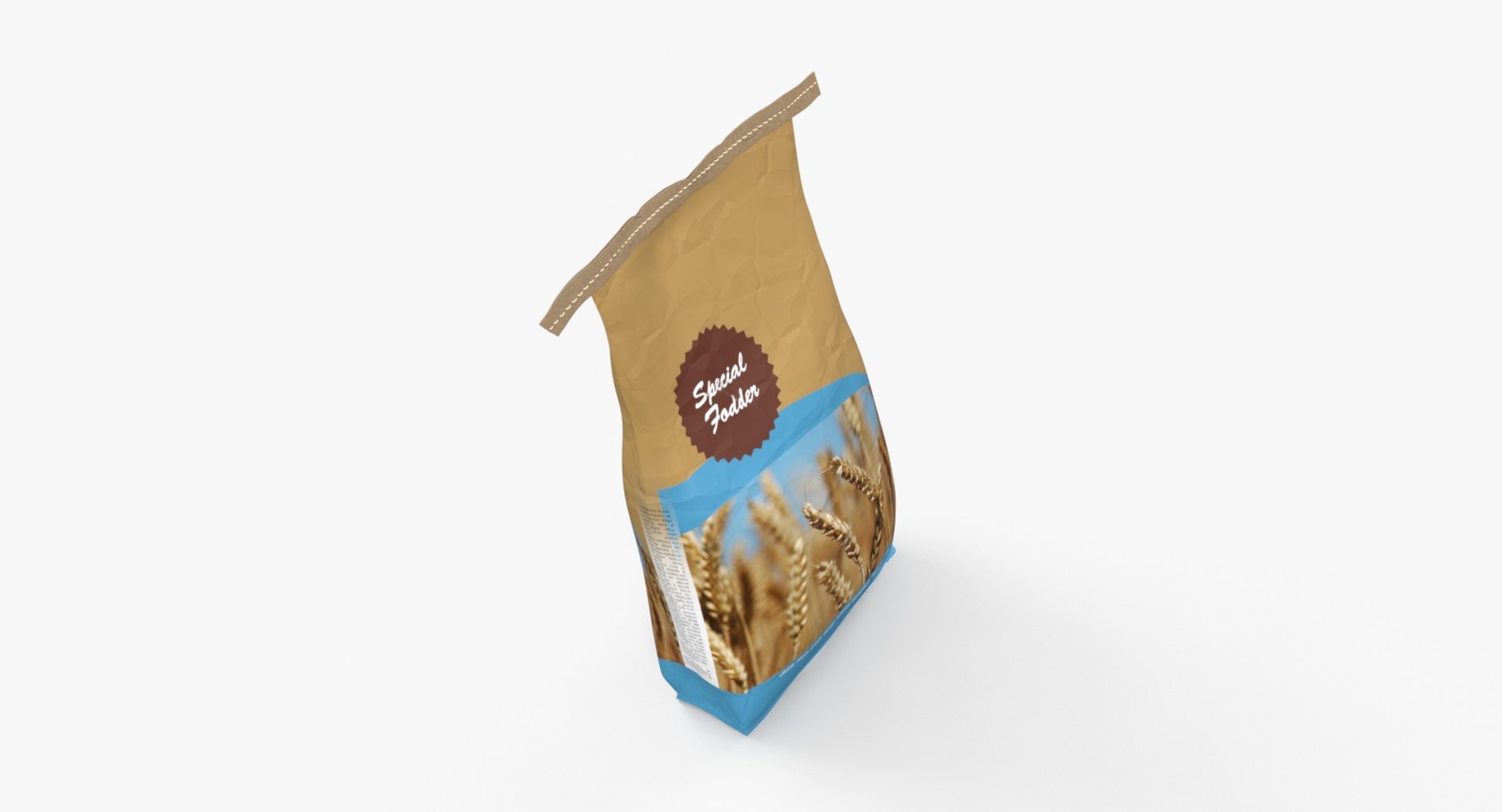 3D Model Sack Containing Feed - TurboSquid 1338168