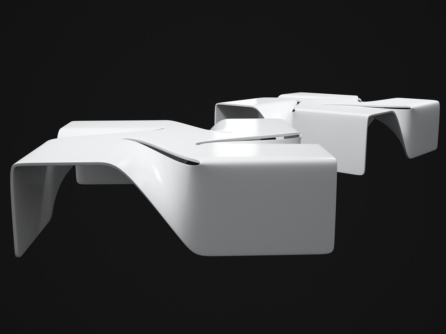 T-vertigo-side-table 3d Model