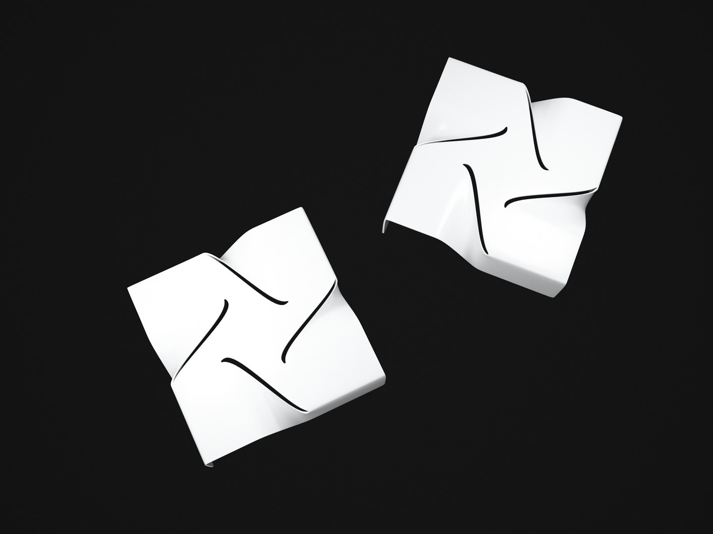 T-vertigo-side-table 3d Model